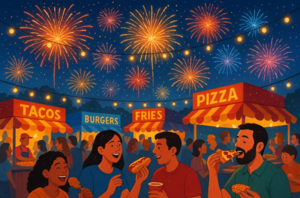 FIREWORKS & FOOD FESTIVAL at Leigh Cricket Club in Leigh - Leigh Town